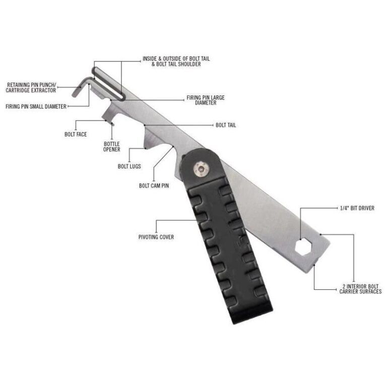 AR-15 Rifle Scraper BCG Carbon Removal Cleaning Tool – CB TacWorks